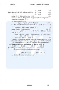 NCERT Solutions for Class 12 Maths Chapter 1 Miscellaneous – MathonGo