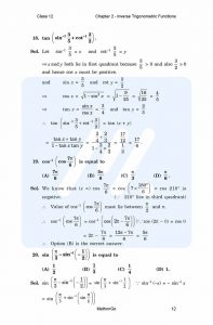 NCERT Solutions for Class 12 Maths Chapter 2 Exercise 2.2 – MathonGo