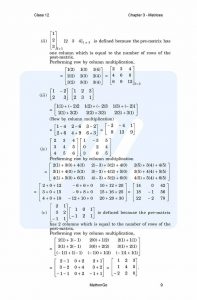 NCERT Solutions for Class 12 Maths Chapter 3 – Matrices – MathonGo