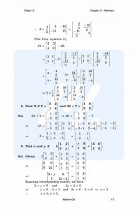 NCERT Solutions for Class 12 Maths Chapter 3 Exercise 3.2 – MathonGo