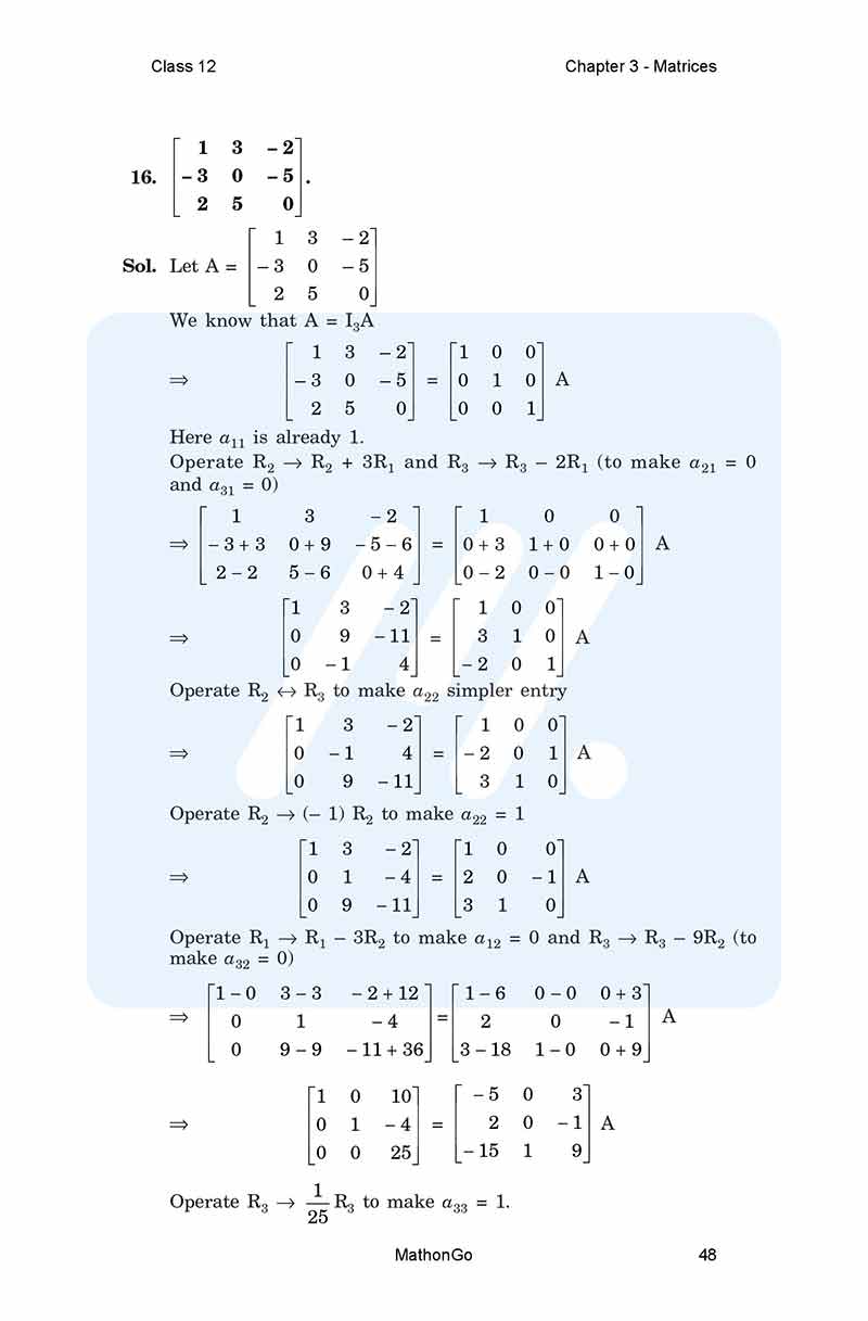 NCERT Solutions for Class 12 Maths Chapter 3 Exercise 3.4 – MathonGo