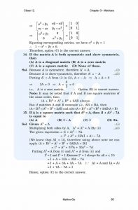 NCERT Solutions for Class 12 Maths Chapter 3 Miscellaneous – MathonGo