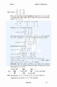 NCERT Solutions for Class 12 Maths Chapter 4 Exercise 4.2 – MathonGo
