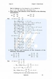 NCERT Solutions for Class 12 Maths Chapter 4 Exercise 4.4 – MathonGo