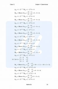 NCERT Solutions for Class 12 Maths Chapter 4 Exercise 4.4 – MathonGo