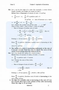 NCERT Solutions for Class 12 Maths Chapter 6 Exercise 6.1 – MathonGo