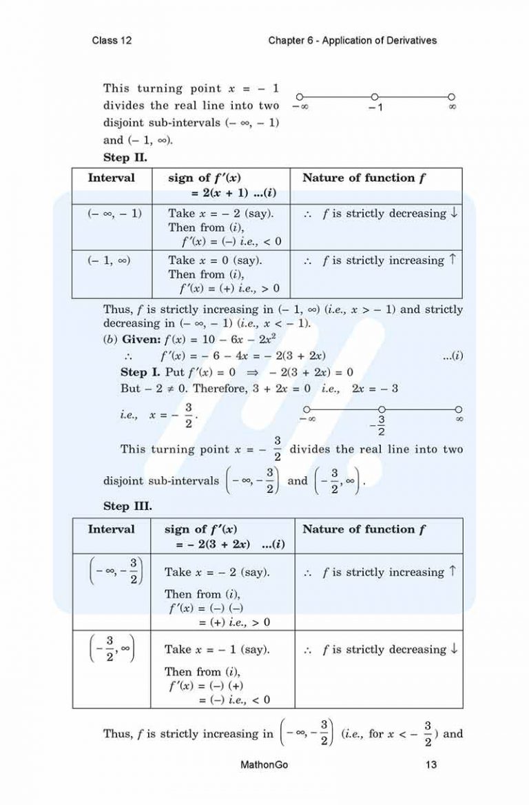 Ncert Solutions For Class 12 Maths Chapter 6 Exercise 6 2 Mathongo