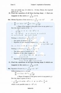 NCERT Solutions for Class 12 Maths Chapter 6 – Application of ...