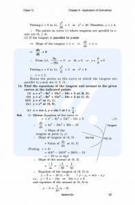 NCERT Solutions for Class 12 Maths Chapter 6 – Application of ...