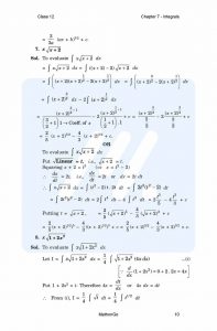 NCERT Solutions for Class 12 Maths Chapter 7 Exercise 7.2 – MathonGo