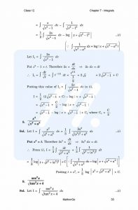 NCERT Solutions for Class 12 Maths Chapter 7 – Integrals – MathonGo