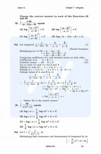 NCERT Solutions for Class 12 Maths Chapter 7 Exercise 7.5 – MathonGo