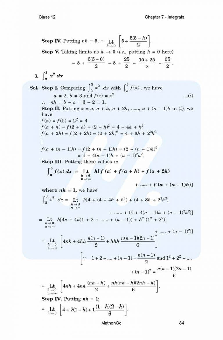 NCERT Solutions for Class 12 Maths Chapter 7 Exercise 7.8 – MathonGo