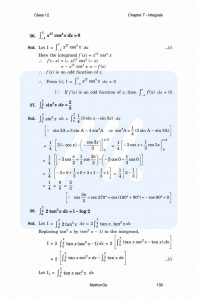NCERT Solutions for Class 12 Maths Chapter 7 Miscellaneous – MathonGo