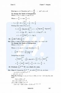NCERT Solutions for Class 12 Maths Chapter 7 Miscellaneous – MathonGo