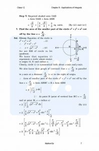 NCERT Solutions for Class 12 Maths Chapter 8 – Application of Integrals ...