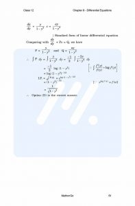 NCERT Solutions for Class 12 Maths Chapter 9 Exercise 9.6 – MathonGo