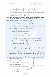 NCERT Solutions for Class 12 Maths Chapter 10 – Vector Algebra – MathonGo