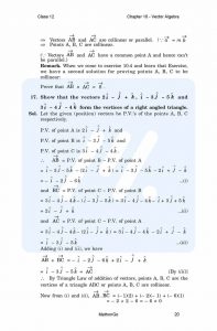 NCERT Solutions for Class 12 Maths Chapter 10 – Vector Algebra – MathonGo