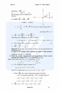 NCERT Solutions for Class 12 Maths Chapter 10 – Vector Algebra – MathonGo