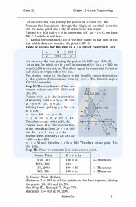 NCERT Solutions for Class 12 Maths Chapter 12 – Linear Programming – MathonGo
