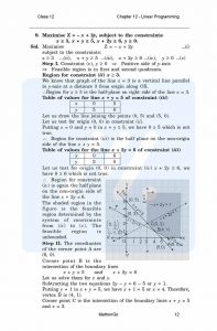 NCERT Solutions for Class 12 Maths Chapter 12 – Linear Programming ...