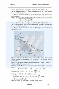 NCERT Solutions for Class 12 Maths Chapter 12 – Linear Programming – MathonGo
