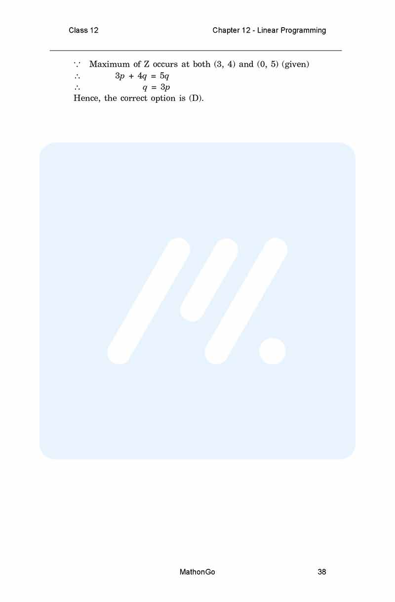 NCERT Solutions for Class 12 Maths Chapter 12 Exercise 12.2 – MathonGo