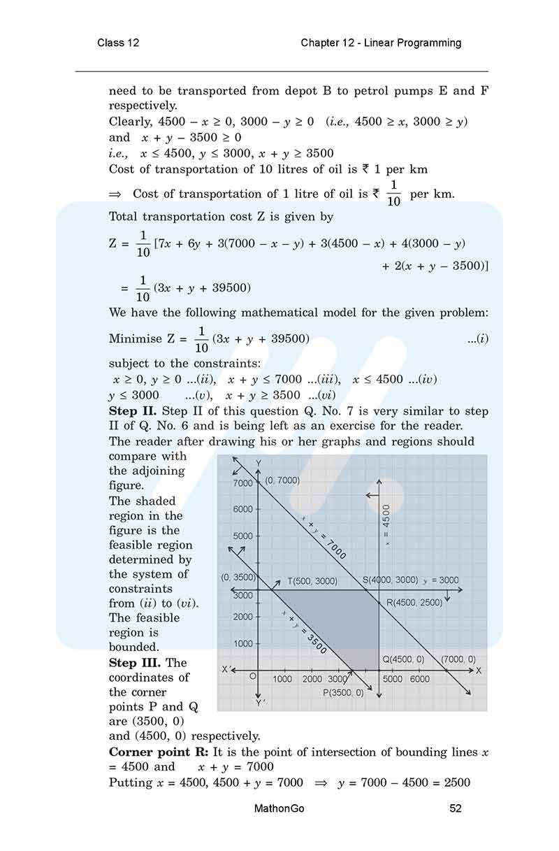 NCERT Solutions for Class 12 Maths Chapter 12 Miscellaneous – MathonGo