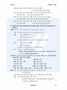 NCERT Solutions for Class 11 Maths Chapter 1 – Sets – MathonGo
