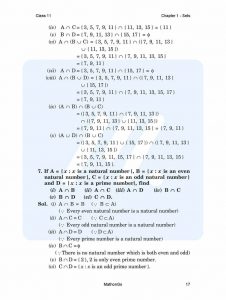NCERT Solutions for Class 11 Maths Chapter 1 – Sets – MathonGo