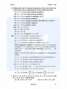 NCERT Solutions for Class 11 Maths Chapter 1 – Sets – MathonGo