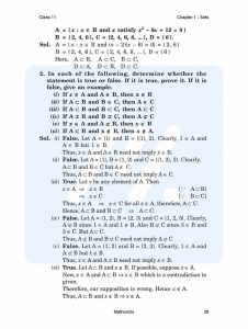 NCERT Solutions for Class 11 Maths Chapter 1 – Sets – MathonGo