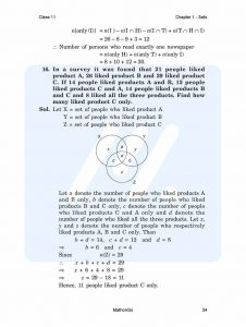 NCERT Solutions for Class 11 Maths Chapter 1 – Sets – MathonGo