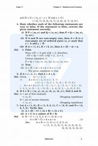 NCERT Solutions for Class 11 Maths Chapter 2 – Relations and Functions ...