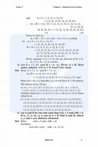 NCERT Solutions for Class 11 Maths Chapter 2 – Relations and Functions ...