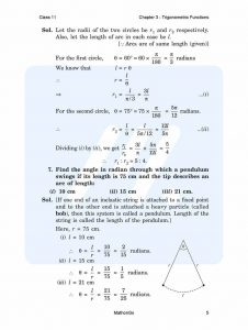 NCERT Solutions for Class 11 Maths Chapter 3 – Trigonometric Functions ...
