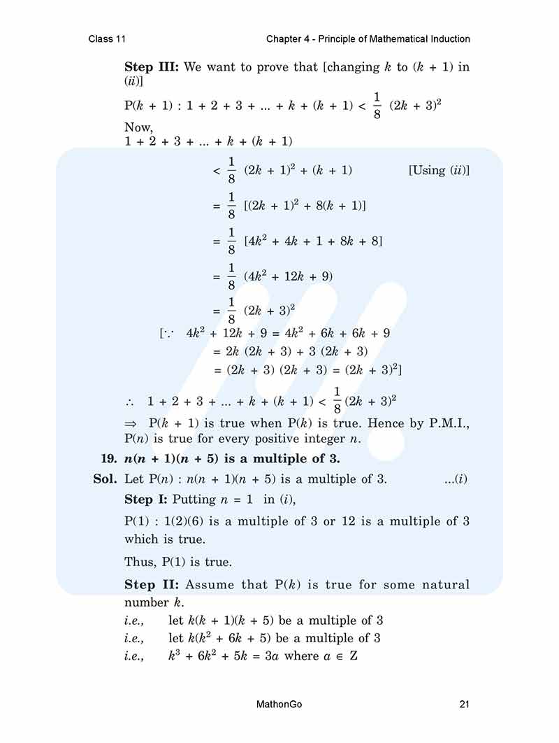 NCERT Solutions for Class 11 Maths Chapter 4 – Principle of ...