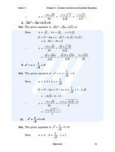 NCERT Solutions for Class 11 Maths Chapter 5 – Complex Numbers and Quadratic Equations – MathonGo