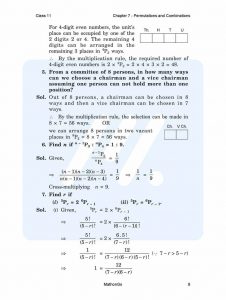 NCERT Solutions for Class 11 Maths Chapter 7 – Permutations and ...