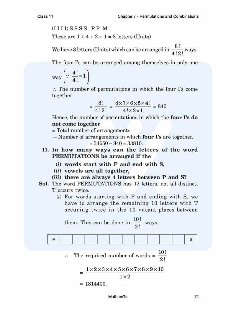 NCERT Solutions for Class 11 Maths Chapter 7 Exercise 7.3 – MathonGo