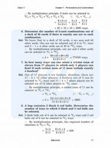 NCERT Solutions for Class 11 Maths Chapter 7 – Permutations and Combinations – MathonGo
