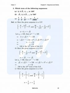 NCERT Solutions for Class 11 Maths Chapter 9 Exercise 9.3 – MathonGo