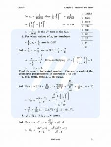 NCERT Solutions for Class 11 Maths Chapter 9 Exercise 9.3 – MathonGo
