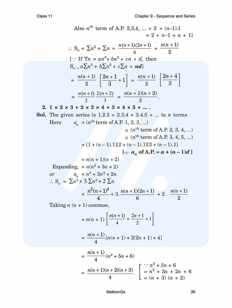 NCERT Solutions for Class 11 Maths Chapter 9 Exercise 9.4 – MathonGo