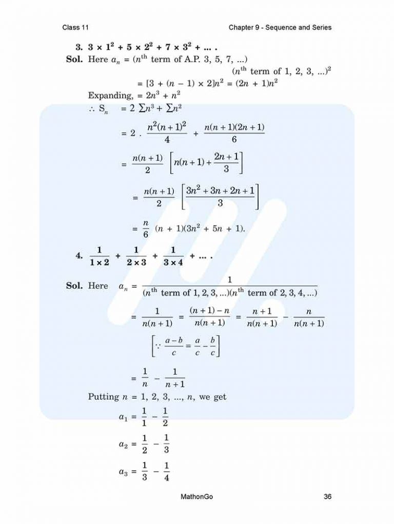 NCERT Solutions for Class 11 Maths Chapter 9 Exercise 9.4 – MathonGo