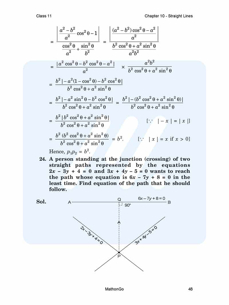 NCERT Solutions for Class 11 Maths Chapter 10 Miscellaneous – MathonGo