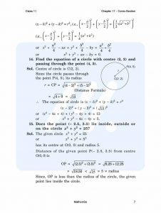 NCERT Solutions for Class 11 Maths Chapter 11 – Conic Sections – MathonGo