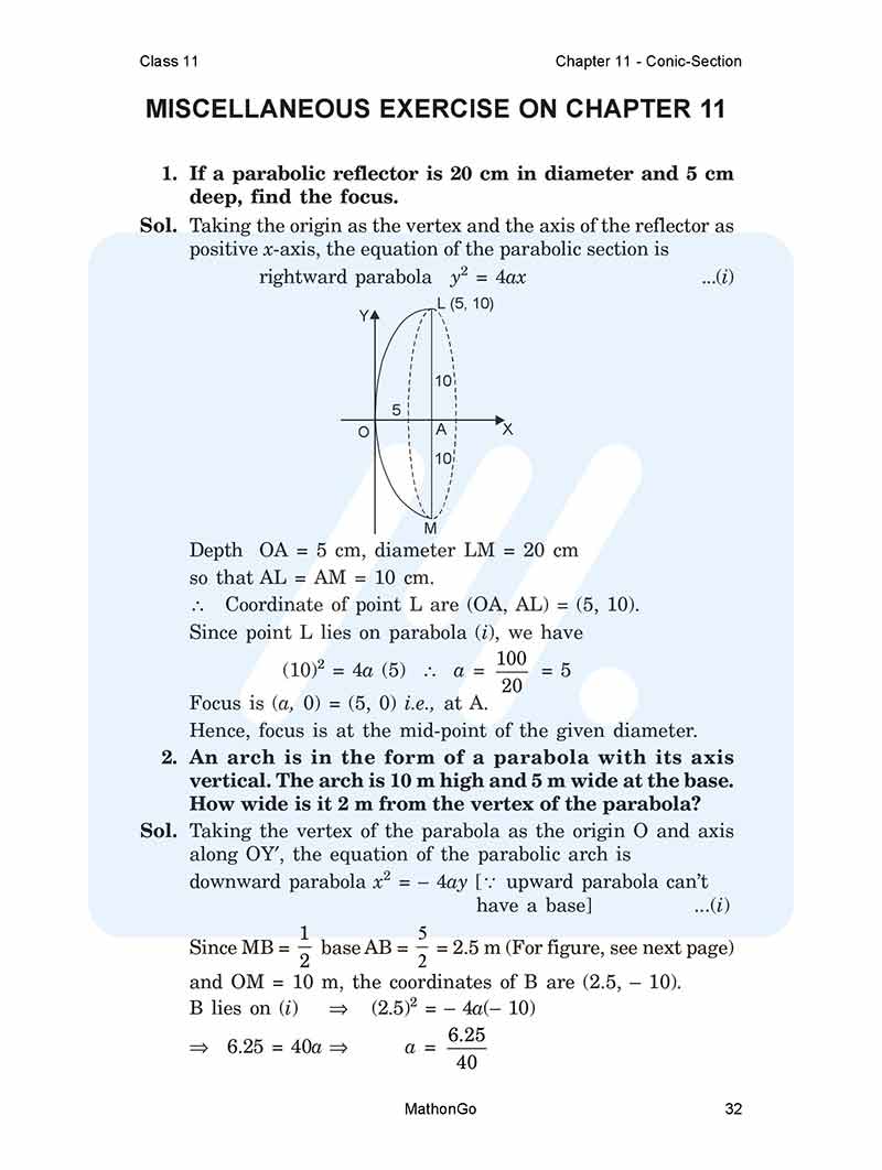 NCERT Solutions for Class 11 Maths Chapter 11 Miscellaneous – MathonGo