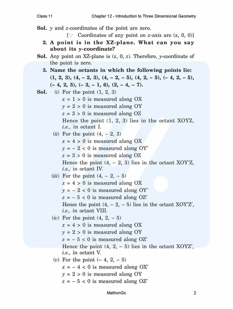 NCERT Solutions for Class 11 Maths Chapter 12 Exercise 12.1 – MathonGo